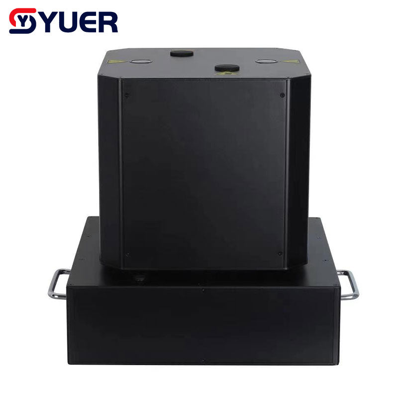 YUER™️ NEW Rotate Cold Spark Machine 1300w Dual Spin sprinkler Stage E ...